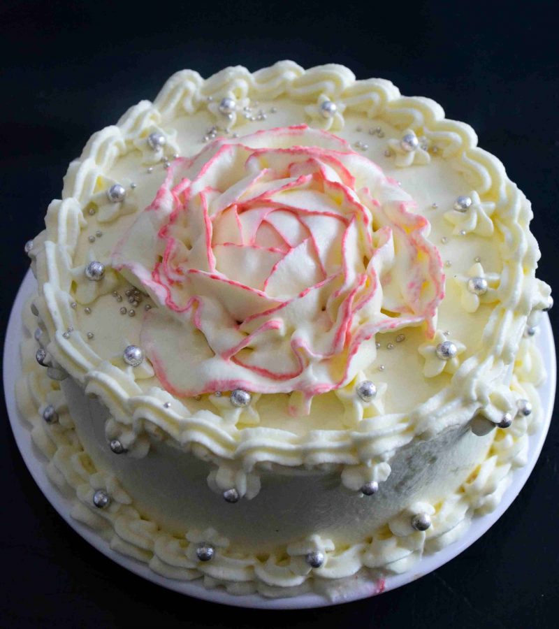 Eggless Jigarthanda Cake Recipe