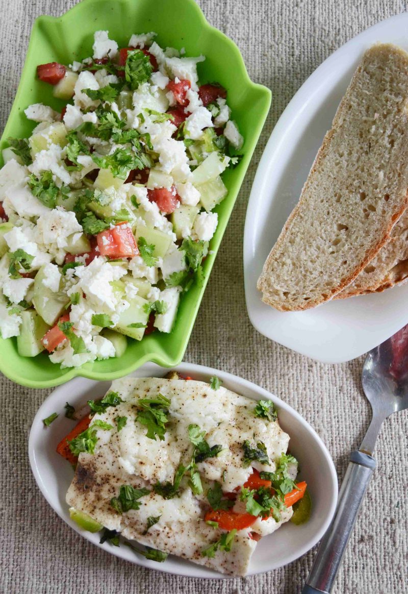 Feta Bouyiourdi - Greek Feta Bake – Gayathri's Cook Spot