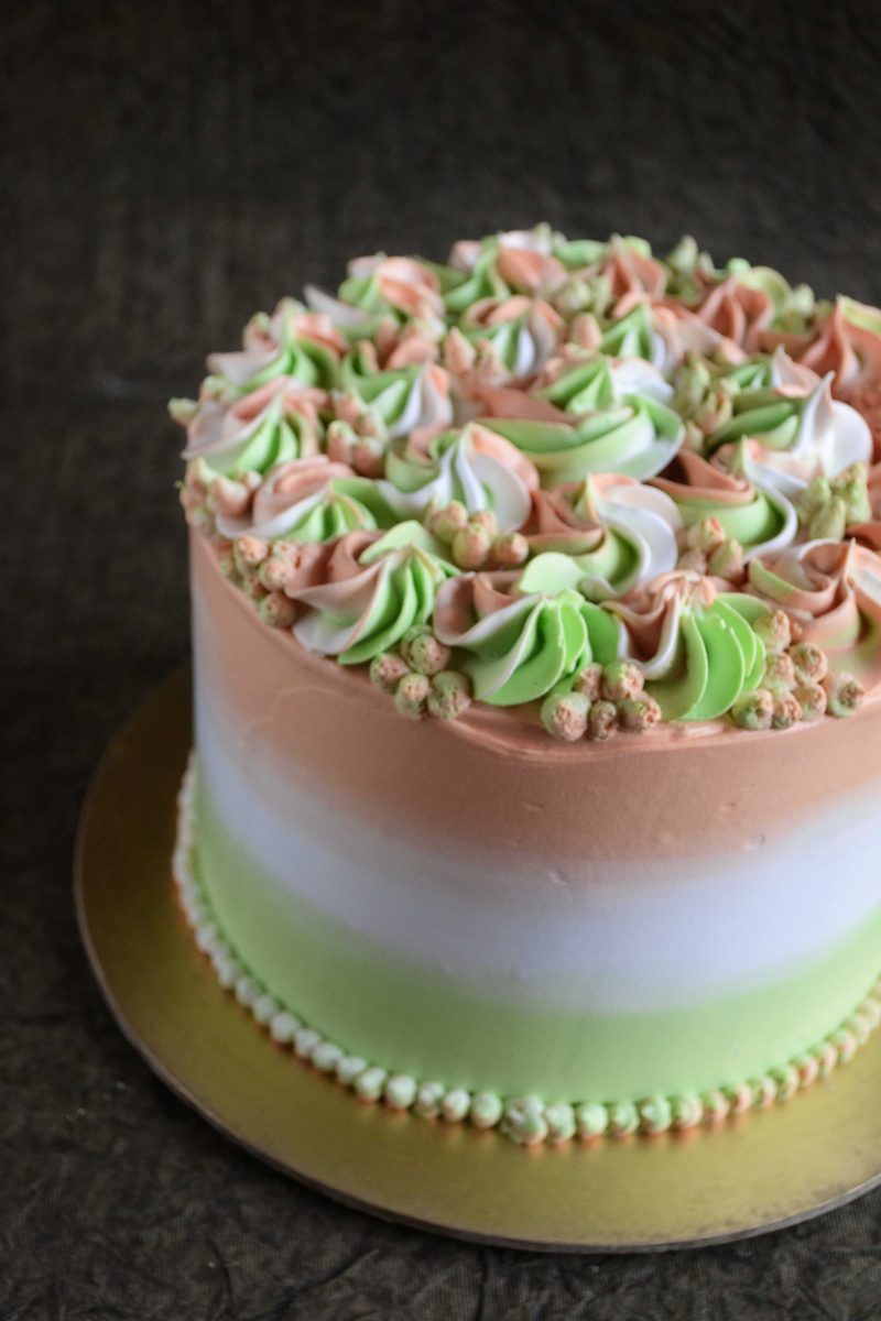 Tri Coloured Cream Cake - Independence Day Special Video – Gayathri's ...