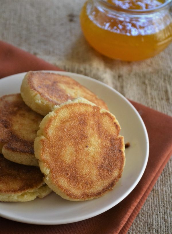 H - Harcha Recipe - Moroccan Semolina Bread - A-Z Flat Breads Around ...