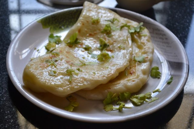 Qutab / Kutab - Azerbaijan Cheese Bread - A-Z Flat Breads Around The ...