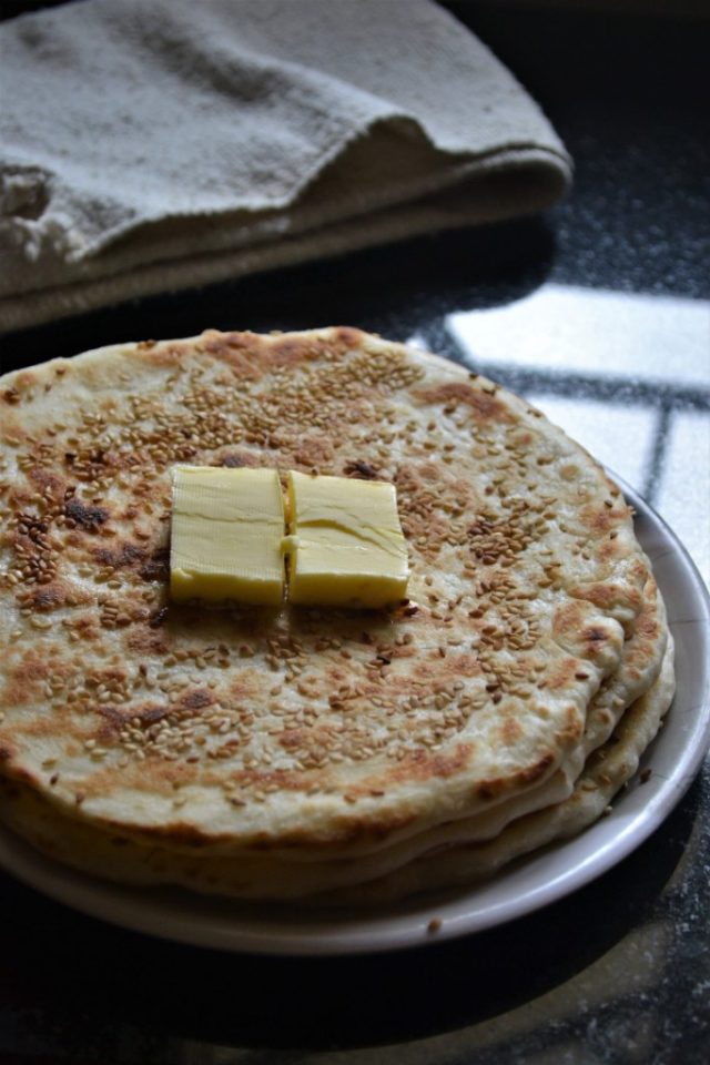 M - Mkate Wa Ufuta - Zanzibar Sesame Bread - A-Z Flat Breads Around The ...