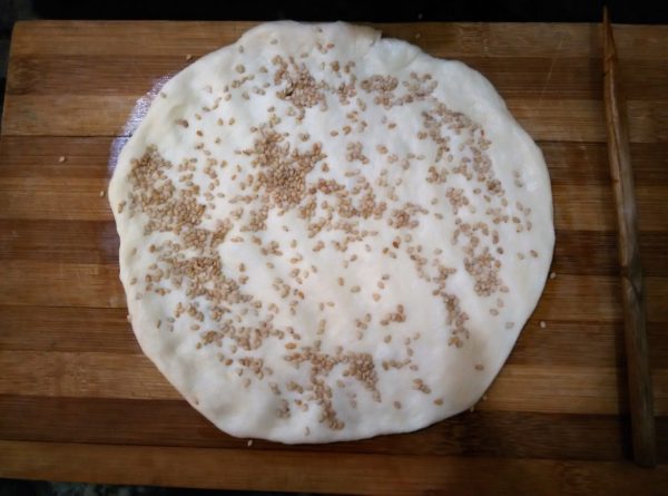 M - Mkate Wa Ufuta - Zanzibar Sesame Bread - A-Z Flat Breads Around The ...