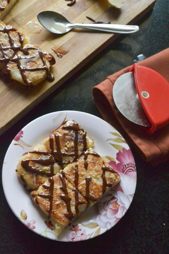 Roti Gulay / Banana Roti / Thai Roti - Thai Banana Roti Recipe ...