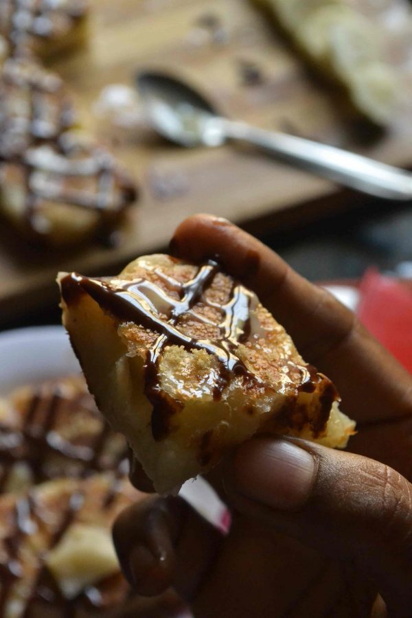 Roti Gulay / Banana Roti / Thai Roti - Thai Banana Roti Recipe ...