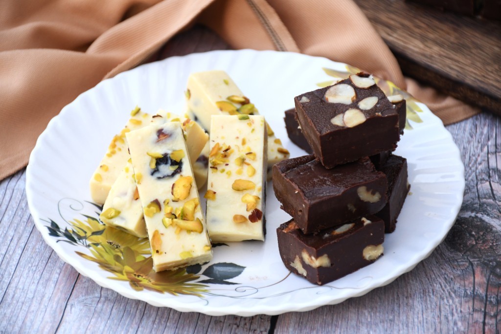 Nutty Chocolate Fudge Recipe – Gayathri's Cook Spot